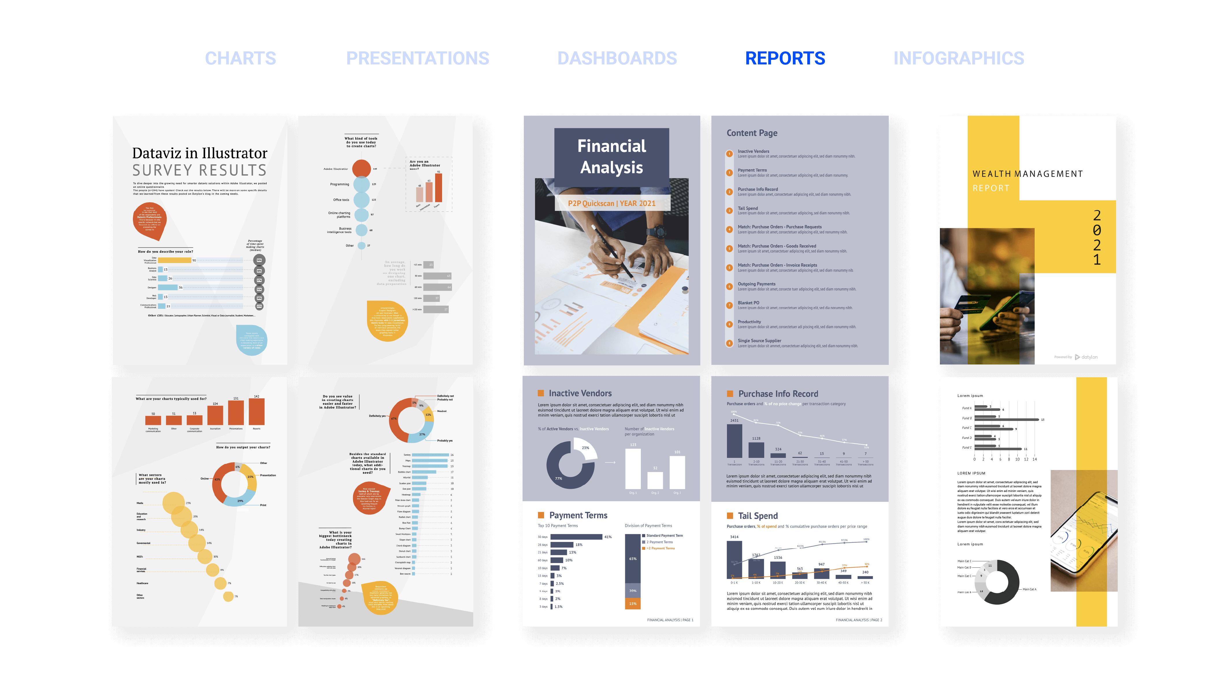 Chart Library - Design Tips & Useful Chart Resources | Datylon